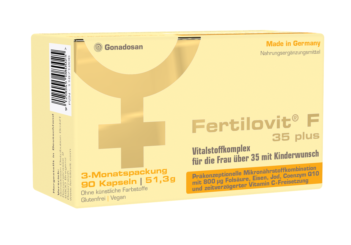 Fertilovit F35 – Advanced Fertility Support for Women Over 35 (30 caps ...
